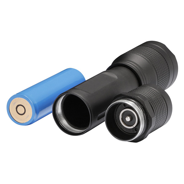 LED zaklamp oplaadbaar | 6500K | 2000 lumen | IP66 | Zwart 123led 123led.nl